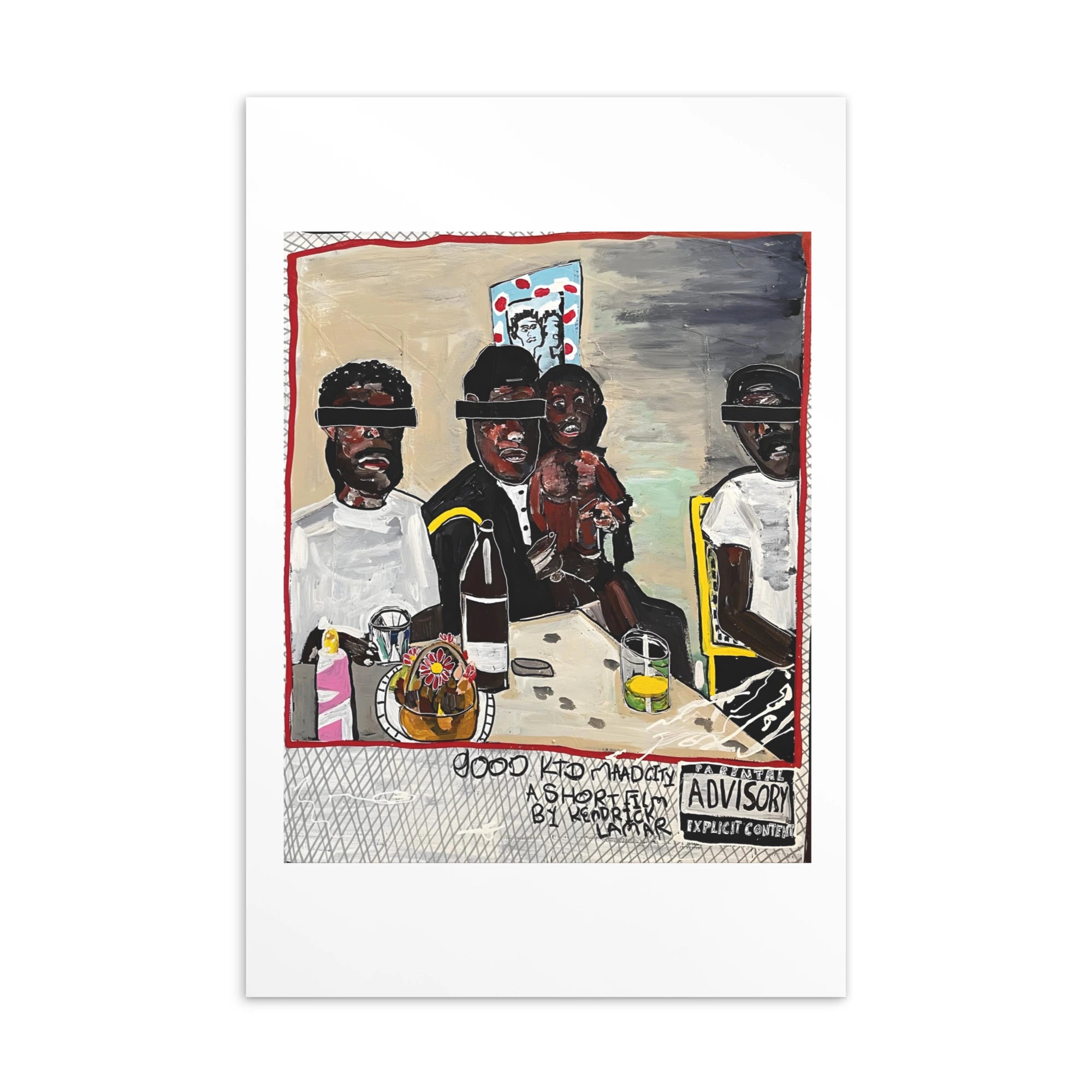 Kendrick Postcard – Filipp Jenikae Art Prints